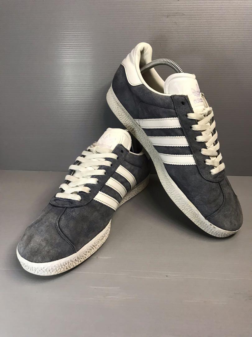 Sepatu Second / Bekas Pakai Adidas Gazale Navy Suede, Fesyen Pria ...