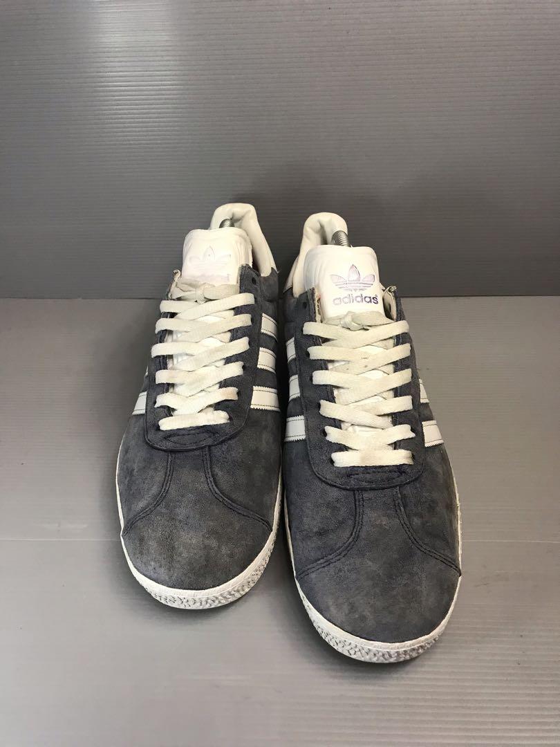 Sepatu Second / Bekas Pakai Adidas Gazale Navy Suede, Fesyen Pria ...