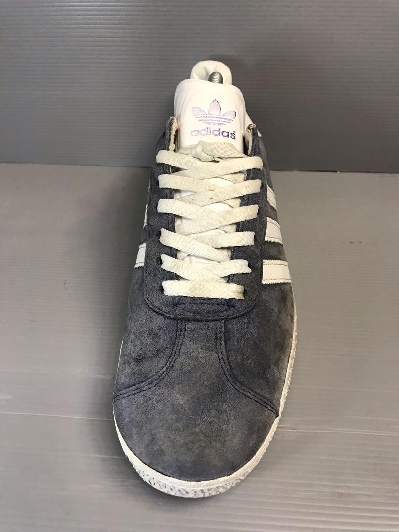 Sepatu Second / Bekas Pakai Adidas Gazale Navy Suede, Fesyen Pria ...