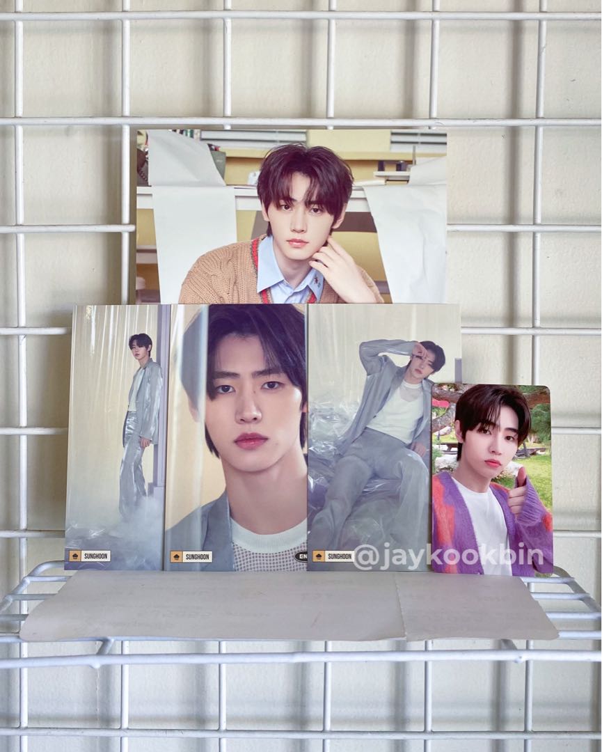 ENHYPEN SG22 Sunghoon Member Set, Hobbies & Toys, Memorabilia & Collectibles, K-Wave on Carousell