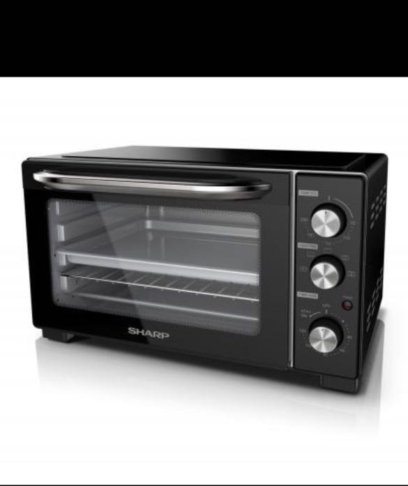 SHARP 25L Electric Oven Toaster EO-257C, TV & Home Appliances, Kitchen ...