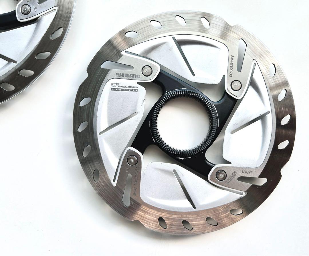 Shimano SM-RT800 SS Centre lock Disc rotor 160/140m set, Sports ...