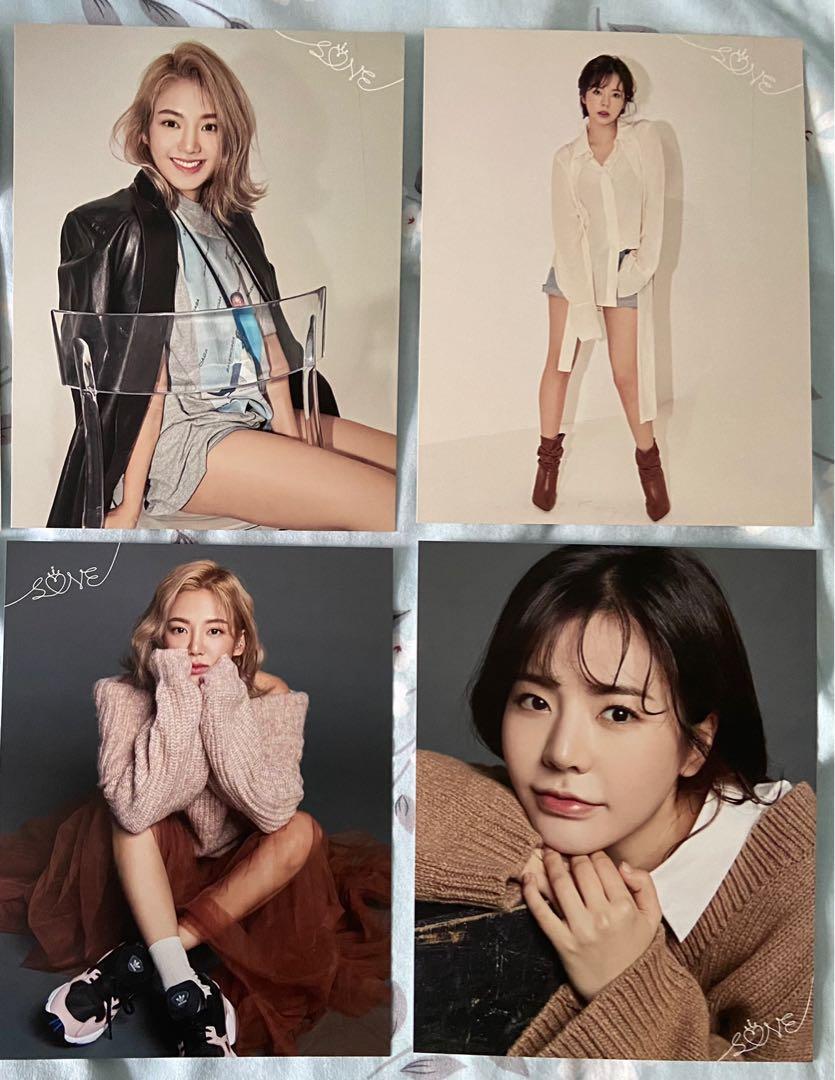 SNSD Girls Generation SONE ACE Kit 2018 - Sunny & Hyoyeon sets, Hobbies ...
