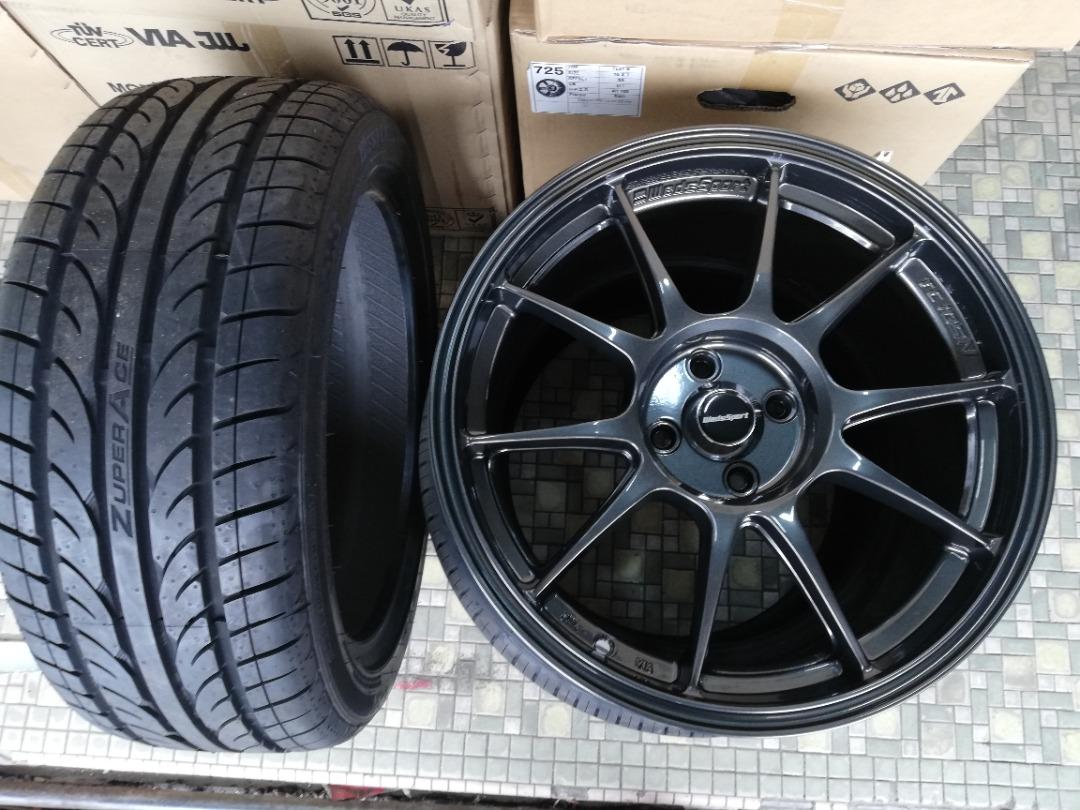 sport rim tc105N made in thailand 17 inch siap tayar baru, Auto ...