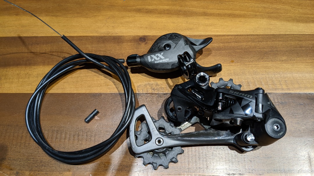 Sram XX1 RD & Shifter 12sp(max 50T), Sports Equipment, Bicycles & Parts ...