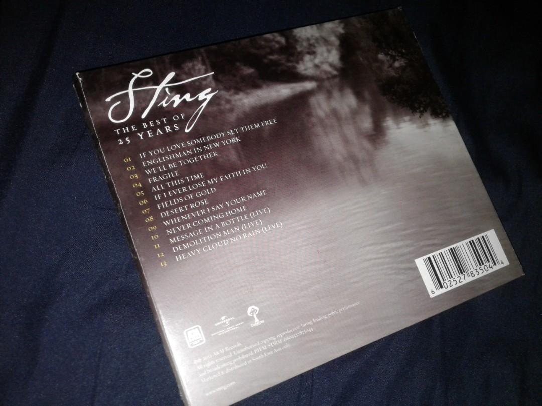 Sting - The Best of 25 Years, Hobbies & Toys, Music & Media, CDs & DVDs ...