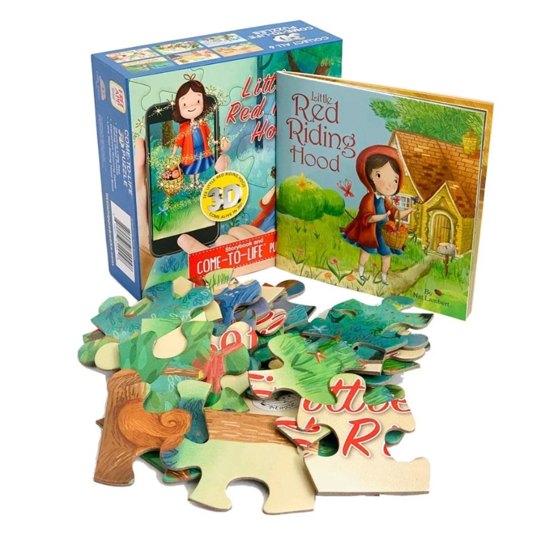 Storybook + Puzzle, Hobbies & Toys, Books & Magazines, Children's Books ...