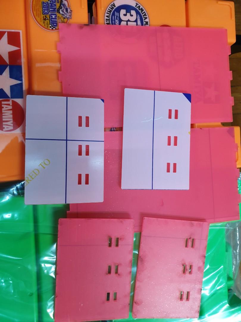 Tamiya mini 4wd pit box , divider , sticker ., Hobbies & Toys, Toys ...