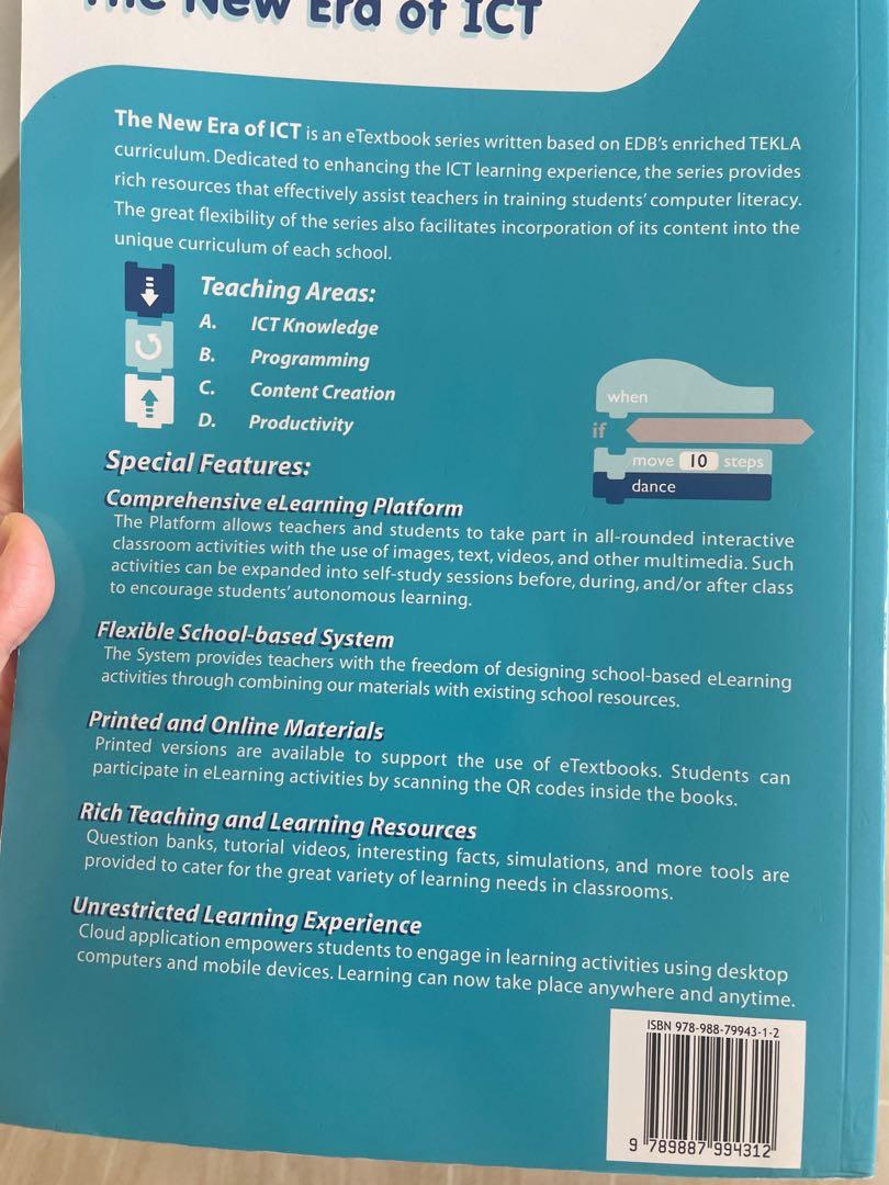The New Era of ICT - Basic Programming II : Scratch, 興趣及遊戲, 書本 & 文具, 教科書 - Carousell