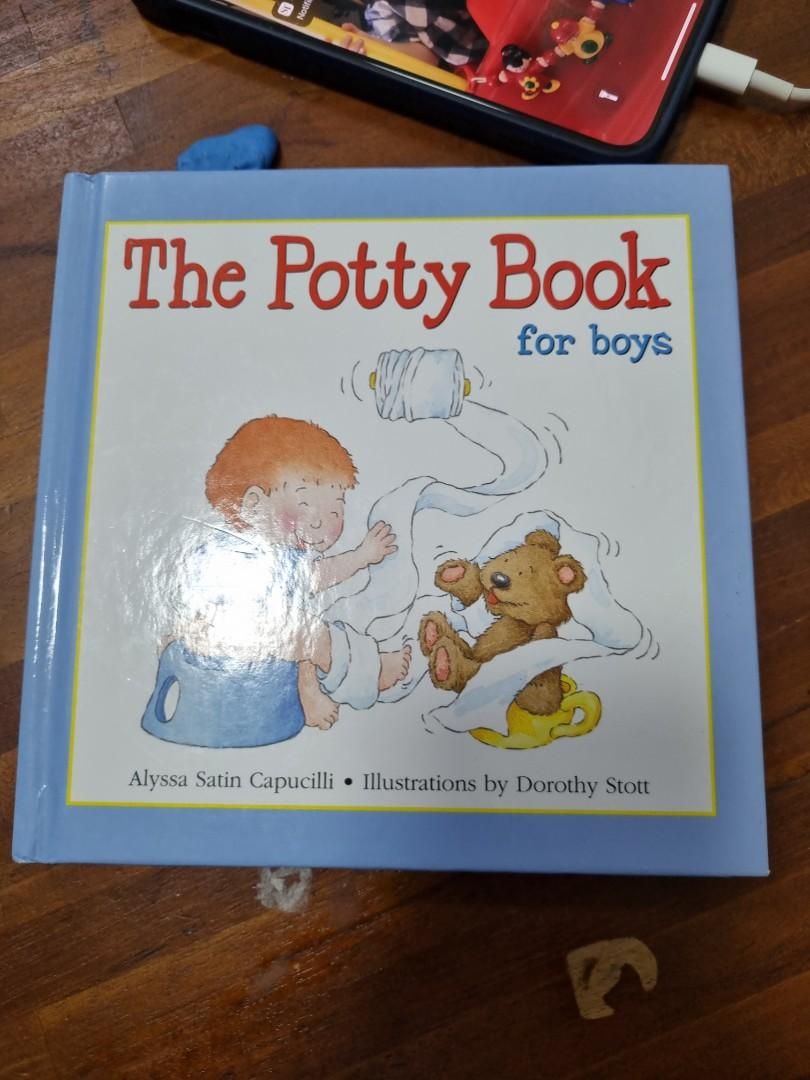 The potty book for boys, Hobbies & Toys, Books & Magazines, Children's ...