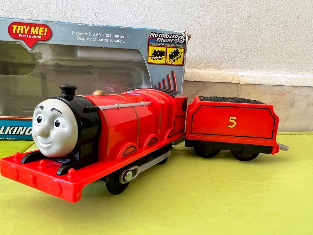 Thomas & Friends - Talking James, Hobbies & Toys, Toys & Games on Carousell