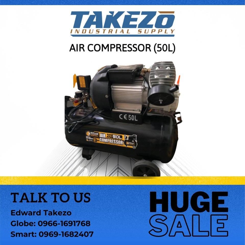 Titan Air Compressor (50L), Commercial & Industrial, Industrial ...