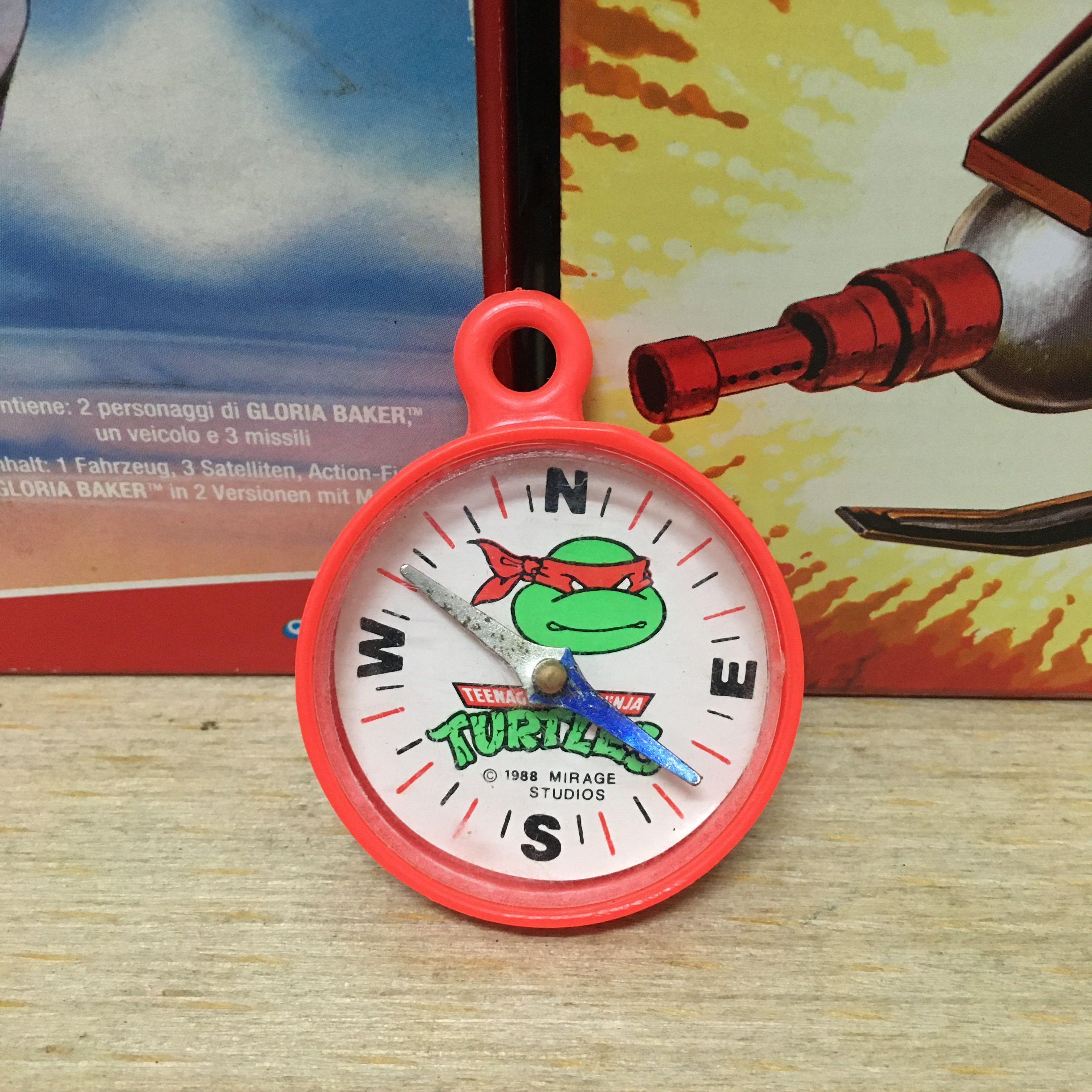 TMNT ORIGINAL COMPASS ACCESSORY (1988), Hobbies & Toys, Toys & Games on Carousell