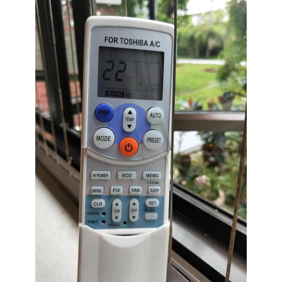 Toshiba Aircon Remote Control WC-H07EE (Singapore) SZC1304, TV & Home ...