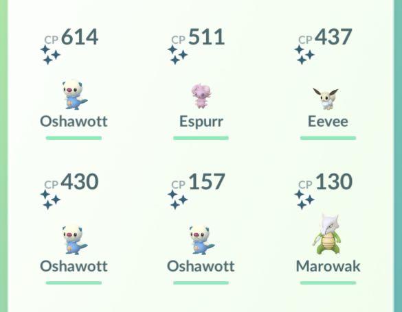 Trading shinies Pokémon go shinies, Video Gaming, Gaming Accessories ...