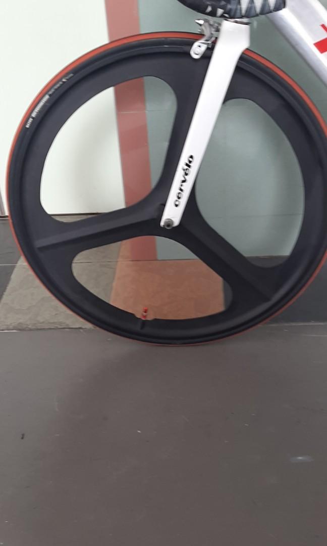 Tri spoke wheel., Sports Equipment, Bicycles & Parts, Parts ...