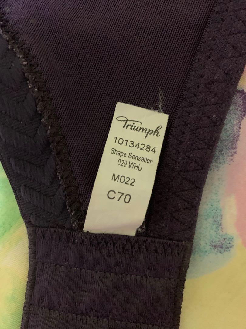 Triumph C70 Bras, Women's Fashion, New Undergarments & Loungewear on ...