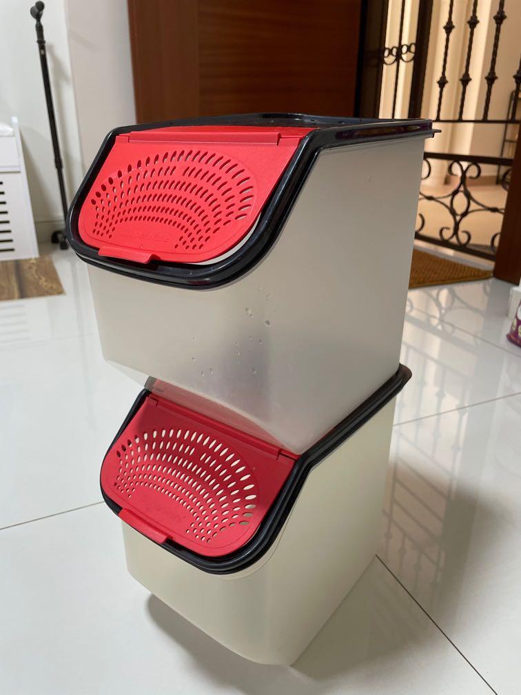 Tupperware Storage Container (Stackable), Furniture & Home Living ...