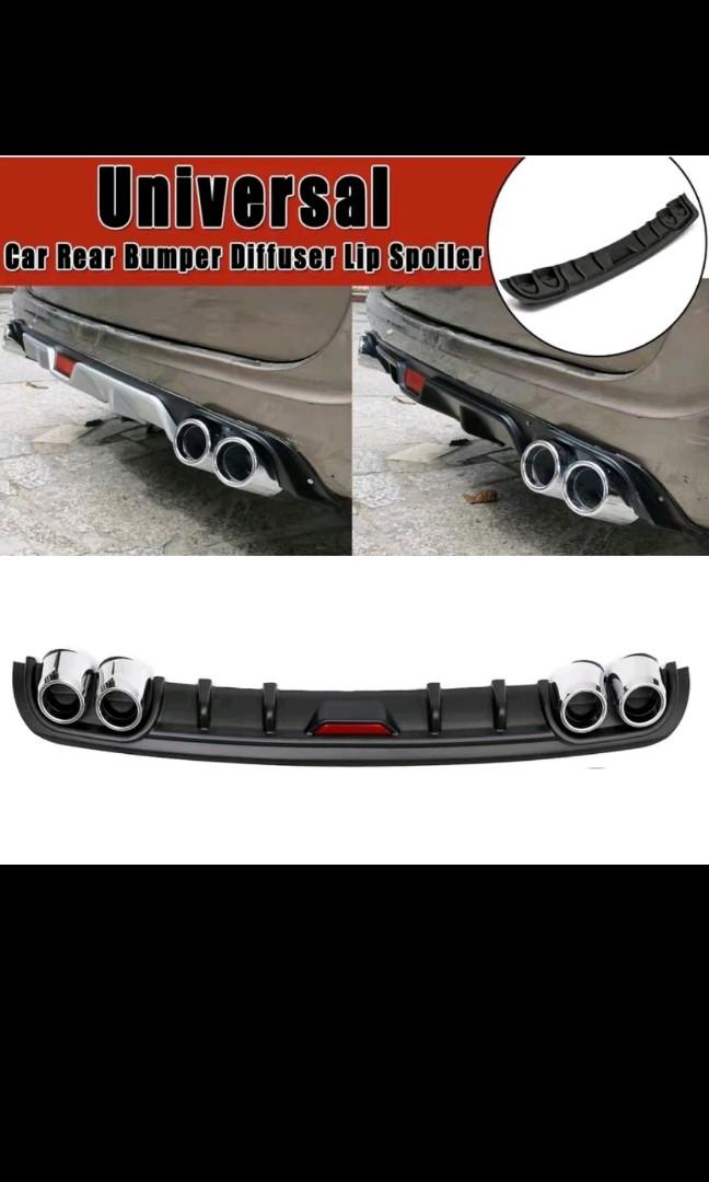 Universal rear diffuser, Car Accessories, Accessories on Carousell