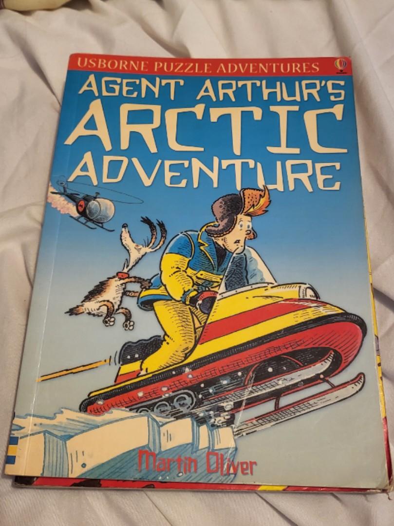 Usborne Puzzle Adventures - Agent Arthur's Arctic Adventure, Hobbies ...