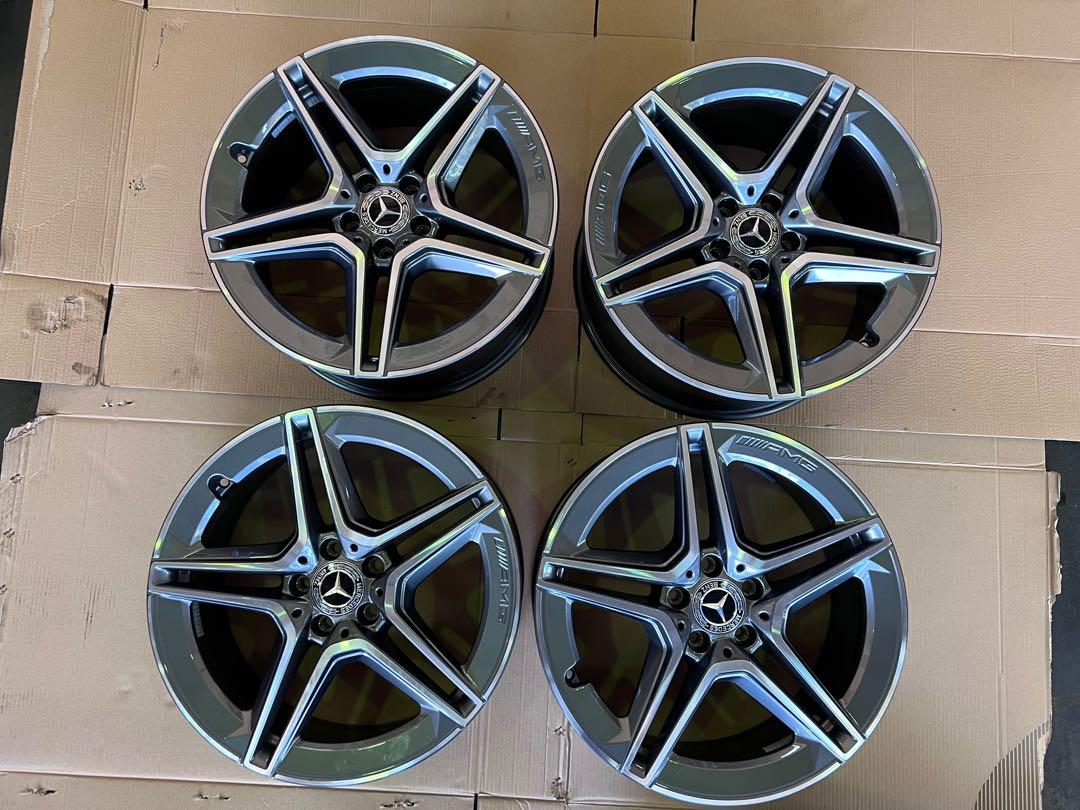 Used 40km Old Original AMG Mercedes Benz sport rim, Car Accessories ...