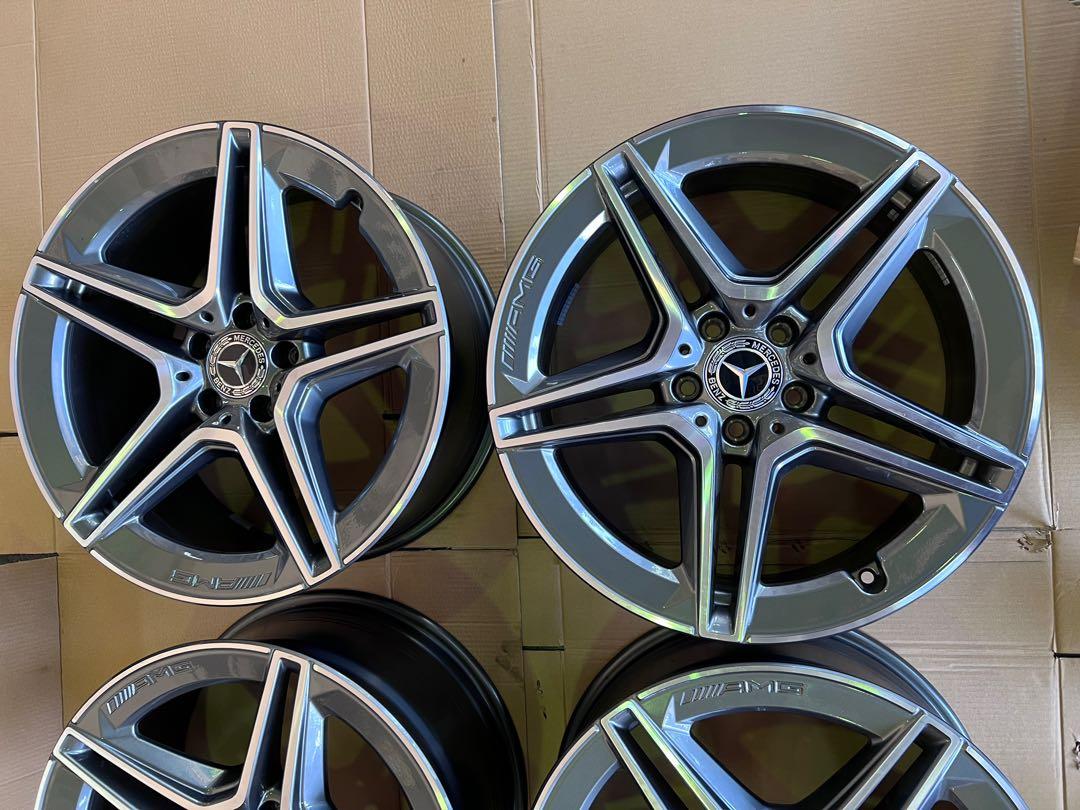 Used 40km Old Original AMG Mercedes Benz sport rim, Car Accessories ...