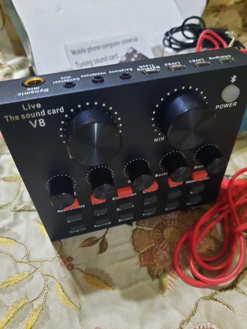 V8 Sound Card, Audio, Other Audio Equipment on Carousell