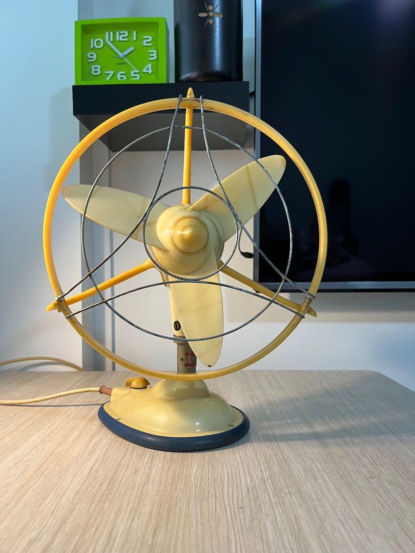 Vintage fan, Furniture & Home Living, Lighting & Fans, Fans on Carousell