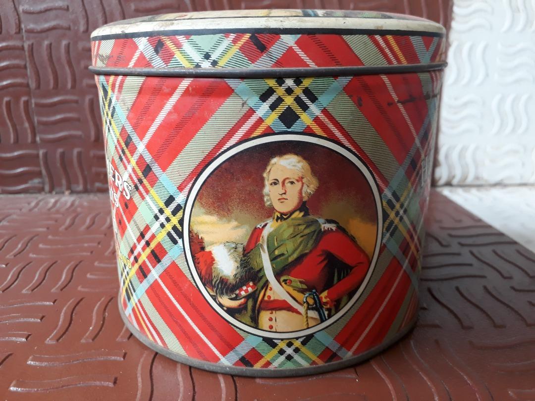 Vintage .Huntley & Palmers. John O'Groats Shortbread .Biscuit Tin. 10 ...