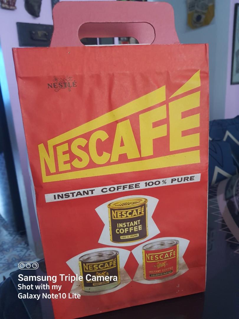 VINTAGE NESCAFE PAPERBAG 1963, Hobbies & Toys, Collectibles ...