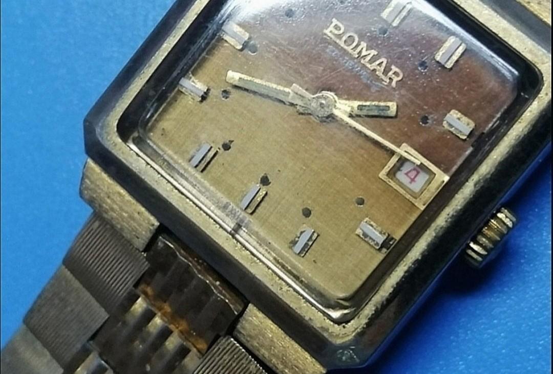VINTAGE WATCH POMAR 17 JEWELS MADE IN SWISS NO 1074 - (RM135), Men's ...