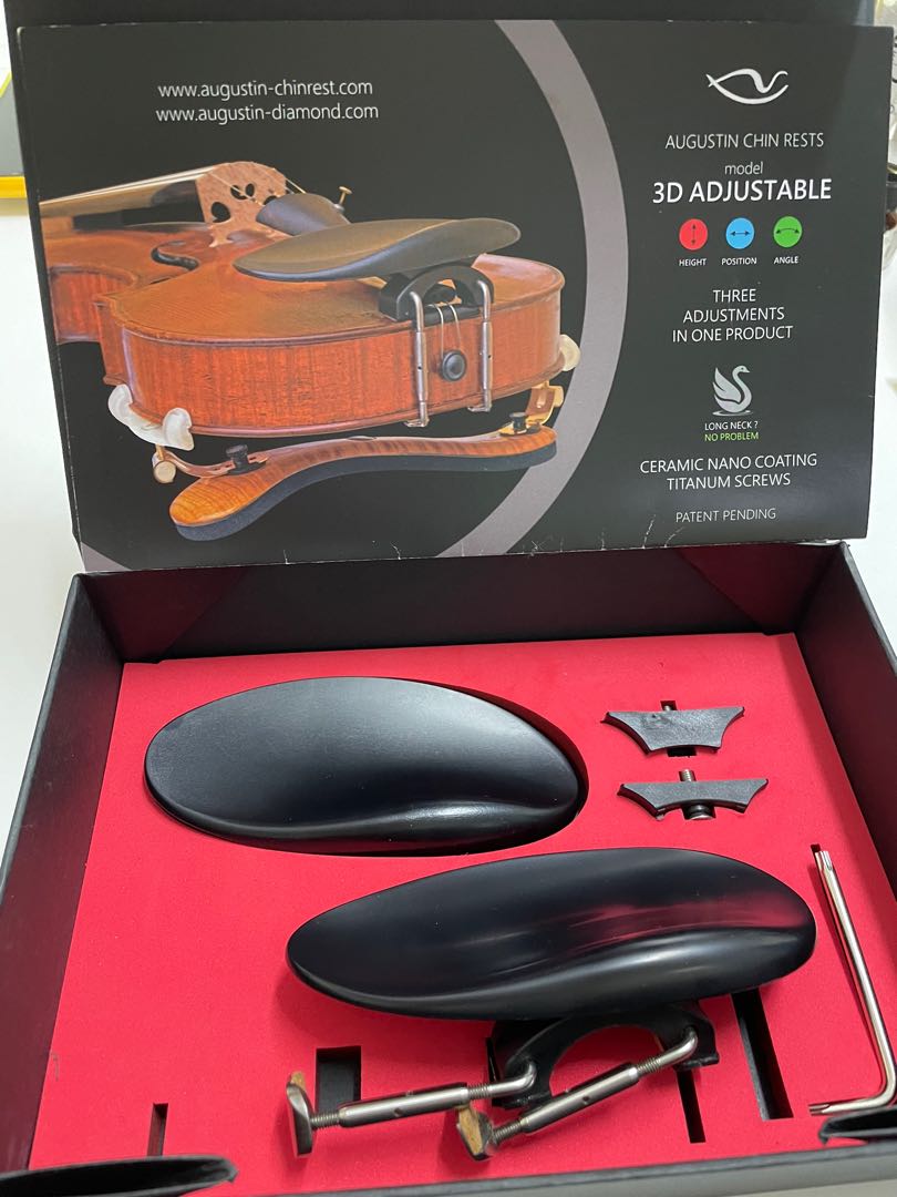 VLM Augustin 3D Adjustable Chin Rest, Hobbies & Toys, Music & Media ...