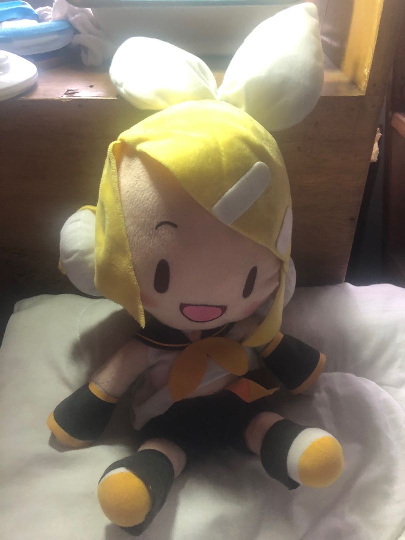 Vocaloid Kagamine Rin jumbo plush, Hobbies & Toys, Toys & Games on ...