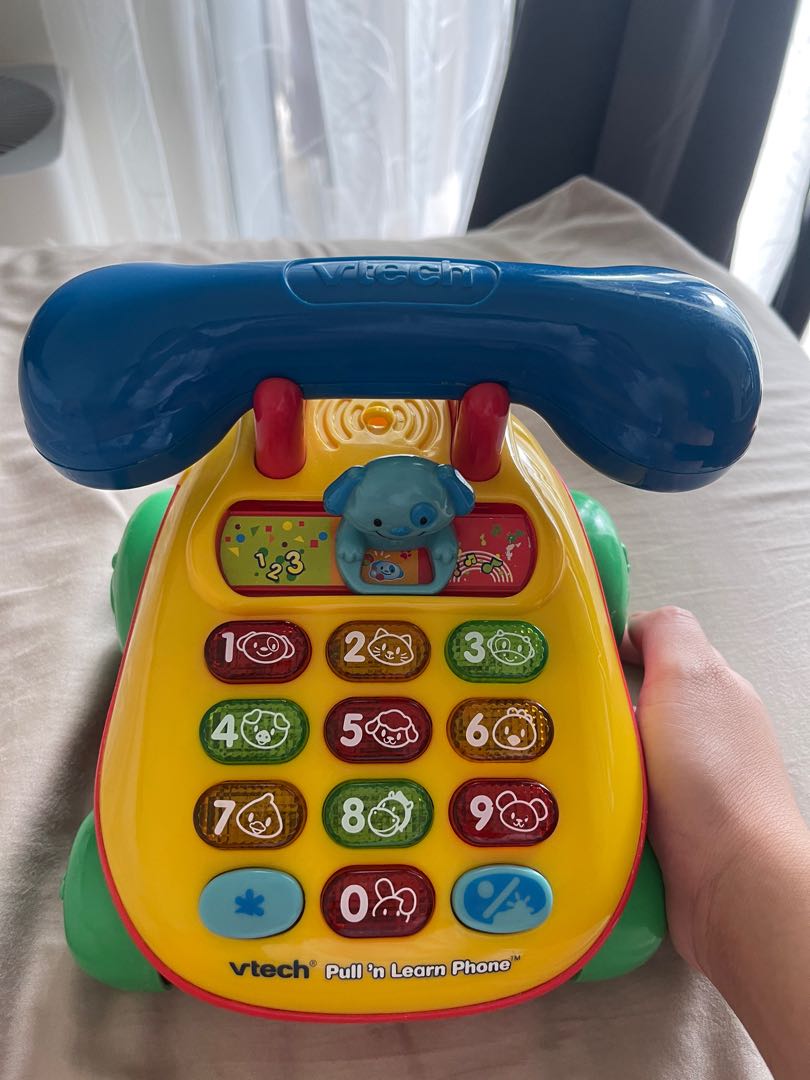 Vtech telephone toy, Babies & Kids, Infant Playtime on Carousell