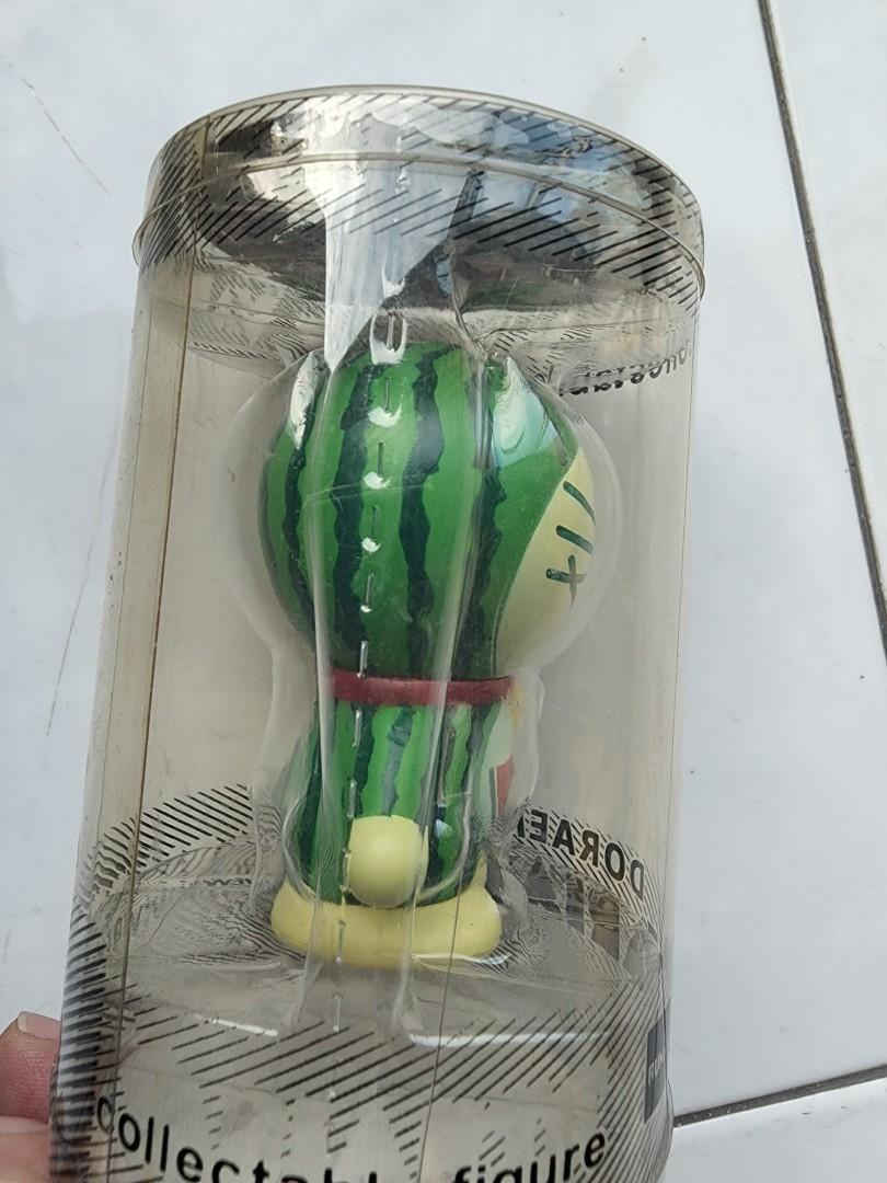 Watermelon Doraemon figurines, Hobbies & Toys, Toys & Games on Carousell