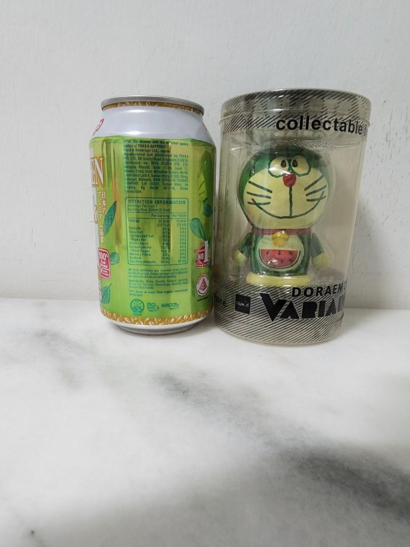 Watermelon Doraemon figurines, Hobbies & Toys, Toys & Games on Carousell