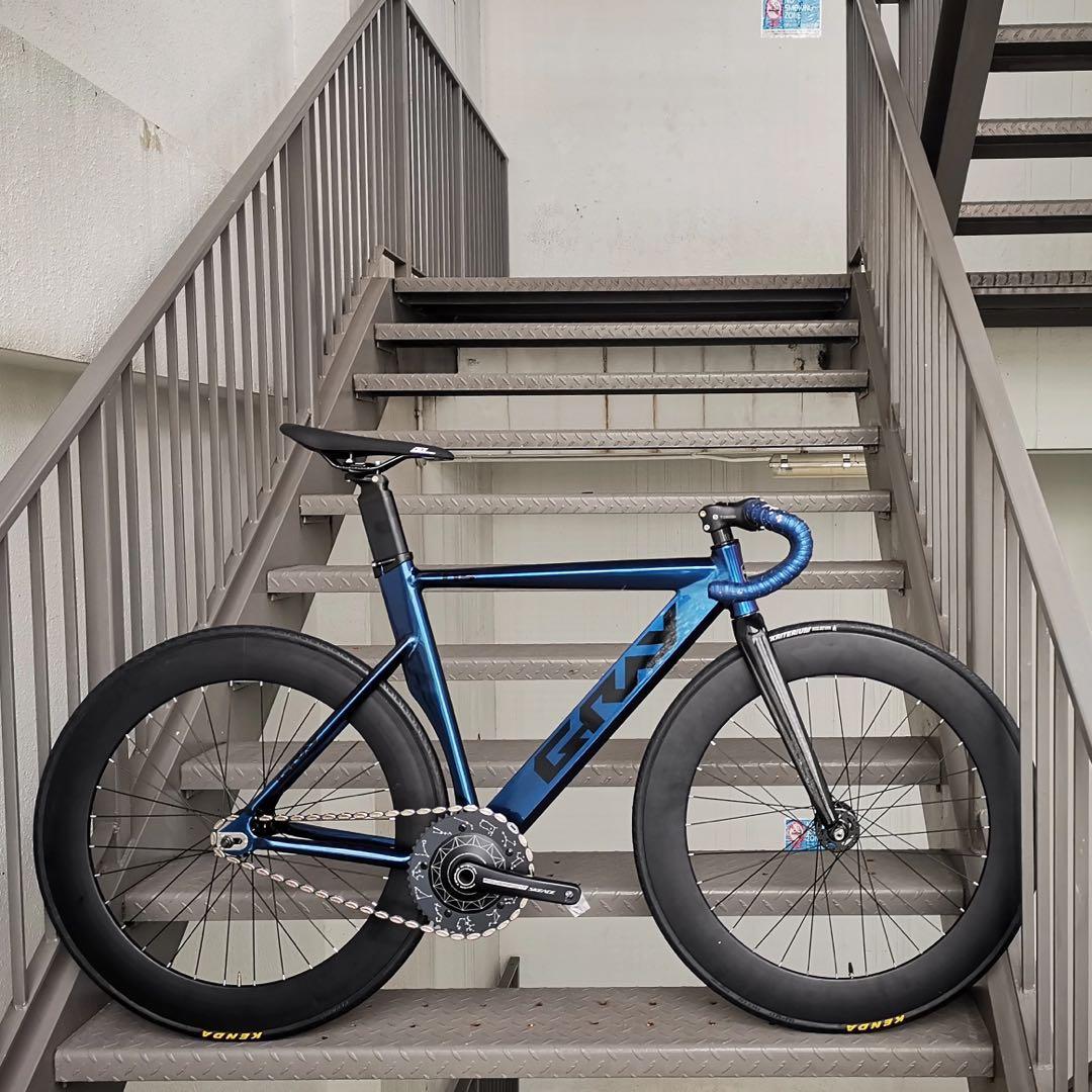 Weapon 70mm aero alloy wheelset for fixie bike / Fixed gear bike ...