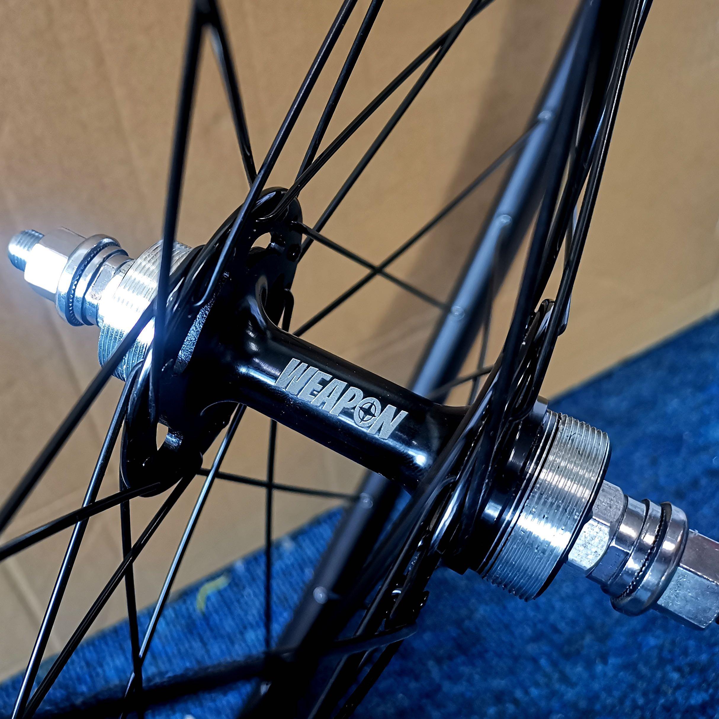 Weapon 70mm aero alloy wheelset for fixie bike / Fixed gear bike ...