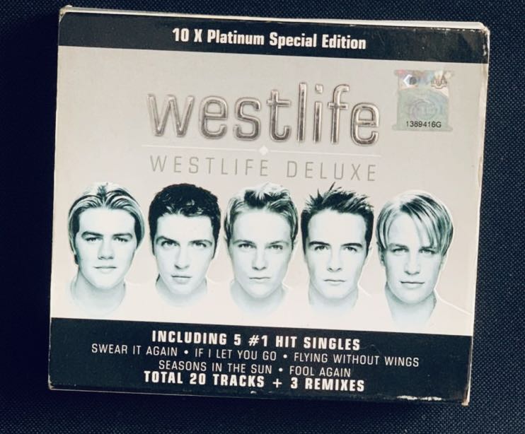 Westlife Westlife Deluxe Cd Hobbies And Toys Music And Media Cds