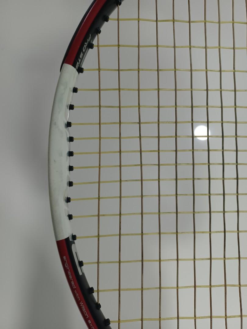 Wilson nCode Six One 95 tennis racket, Sports Equipment, Sports & Games ...