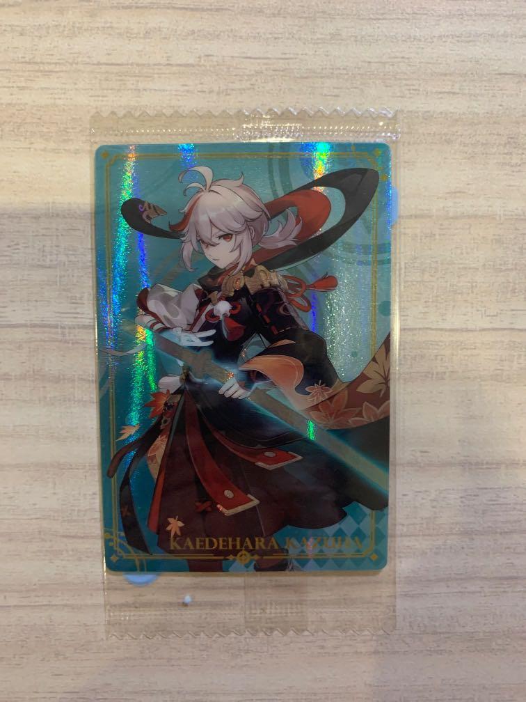 [WTT] Kaedehara Kazuha Genshin Wafer card, Hobbies & Toys, Memorabilia ...