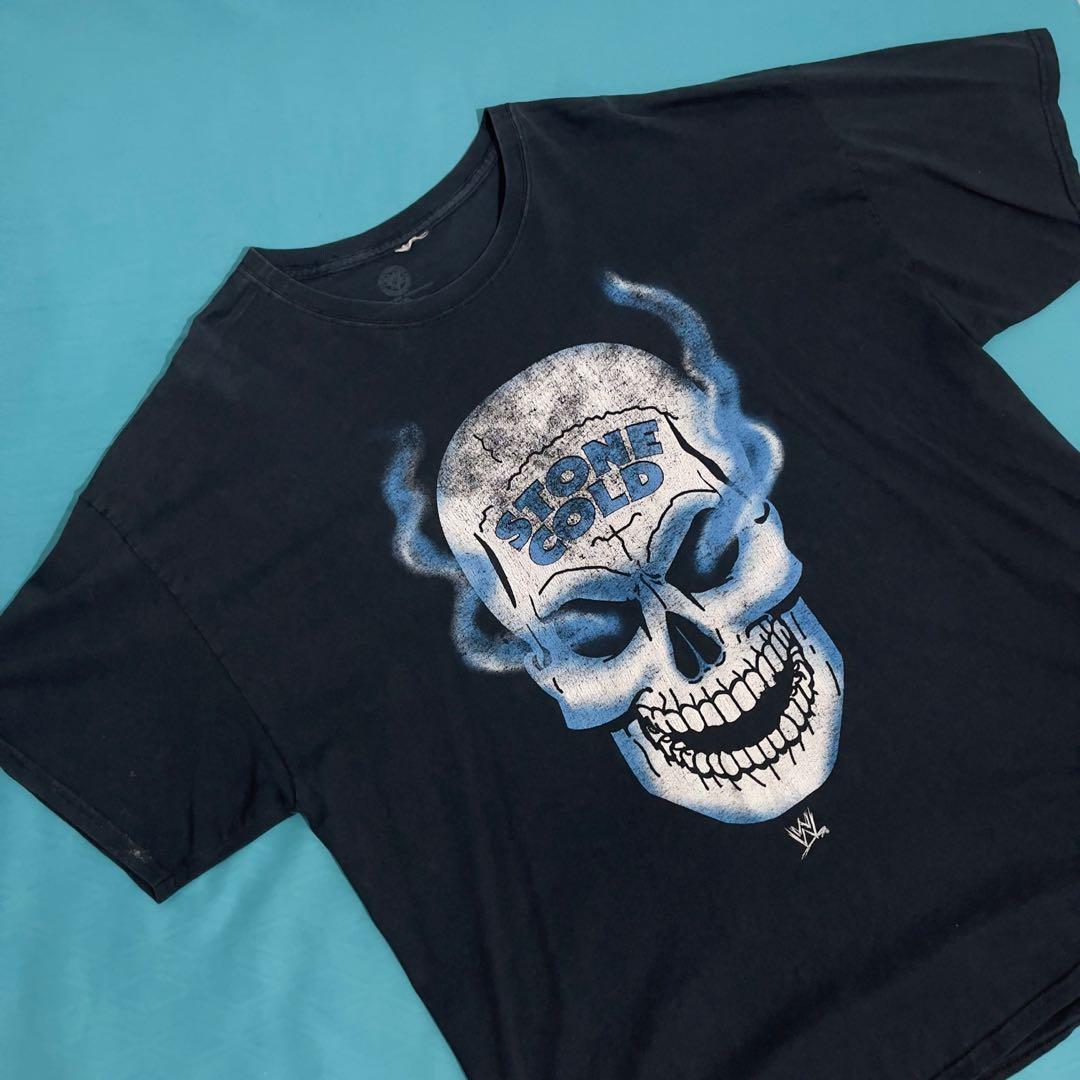 WWE Stone Cold Shirt, Men's Fashion, Tops & Sets, Tshirts & Polo Shirts ...