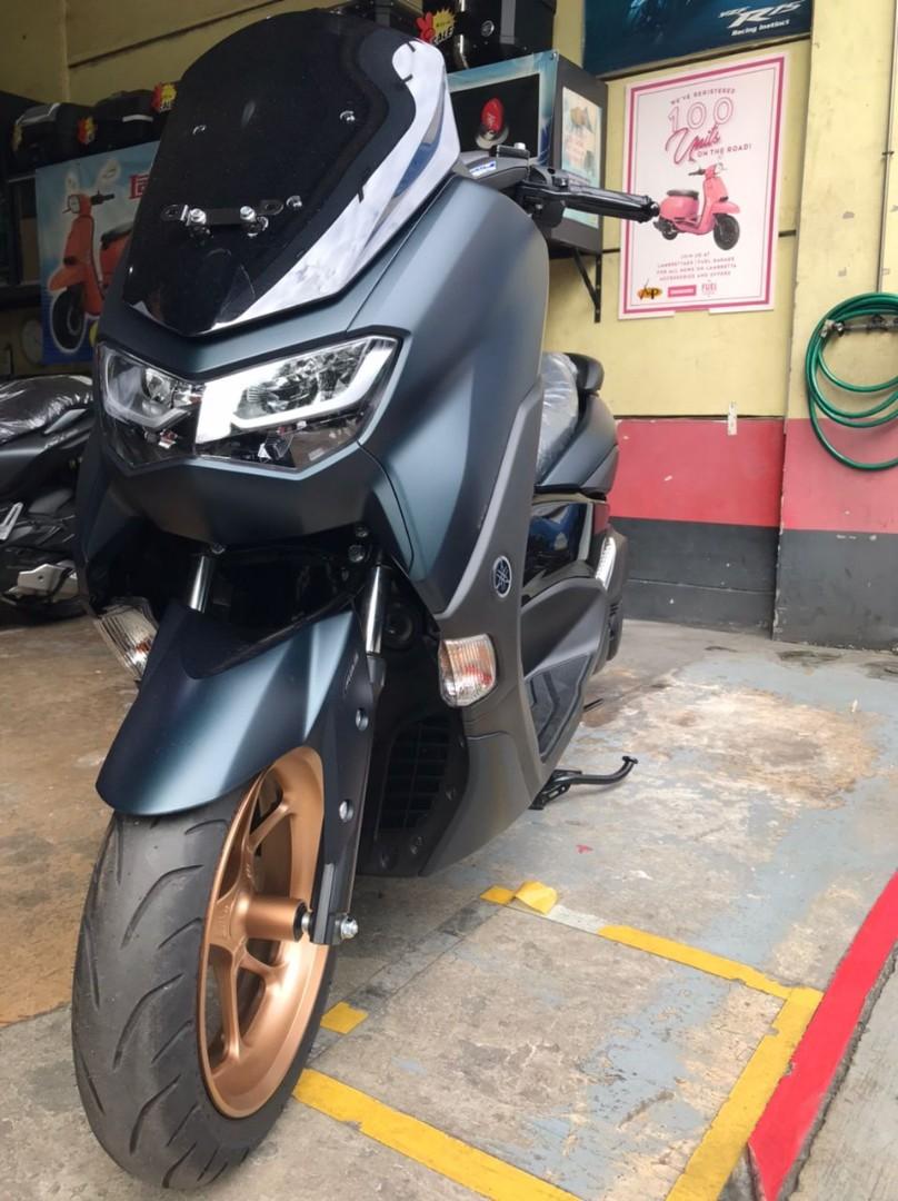 Yamaha N Max 155 (New colour - Matt Green), Motorcycles, Motorcycles ...