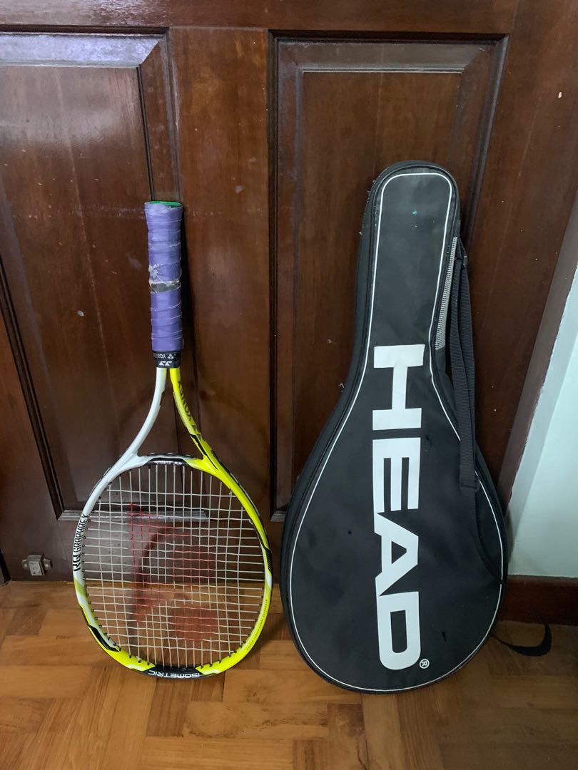 Yonex Tennis Racket with Head Cover, Sports Equipment, Sports & Games ...