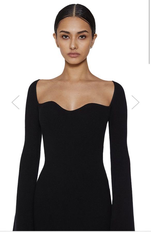 Yuyu Active Super Model Knit Dress, Women's Fashion, Dresses & Sets ...