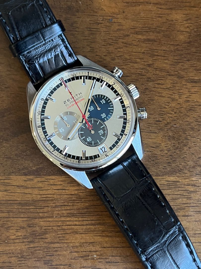 Zenith 1/10 of a second limited edition, Luxury, Watches on Carousell