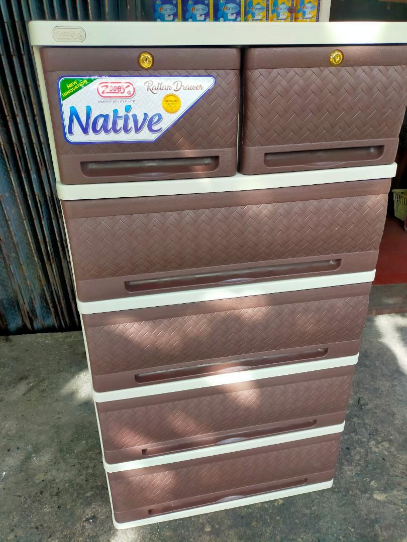 ZOOEY RATTAN DURABOX, Furniture & Home Living, Furniture, Shelves ...