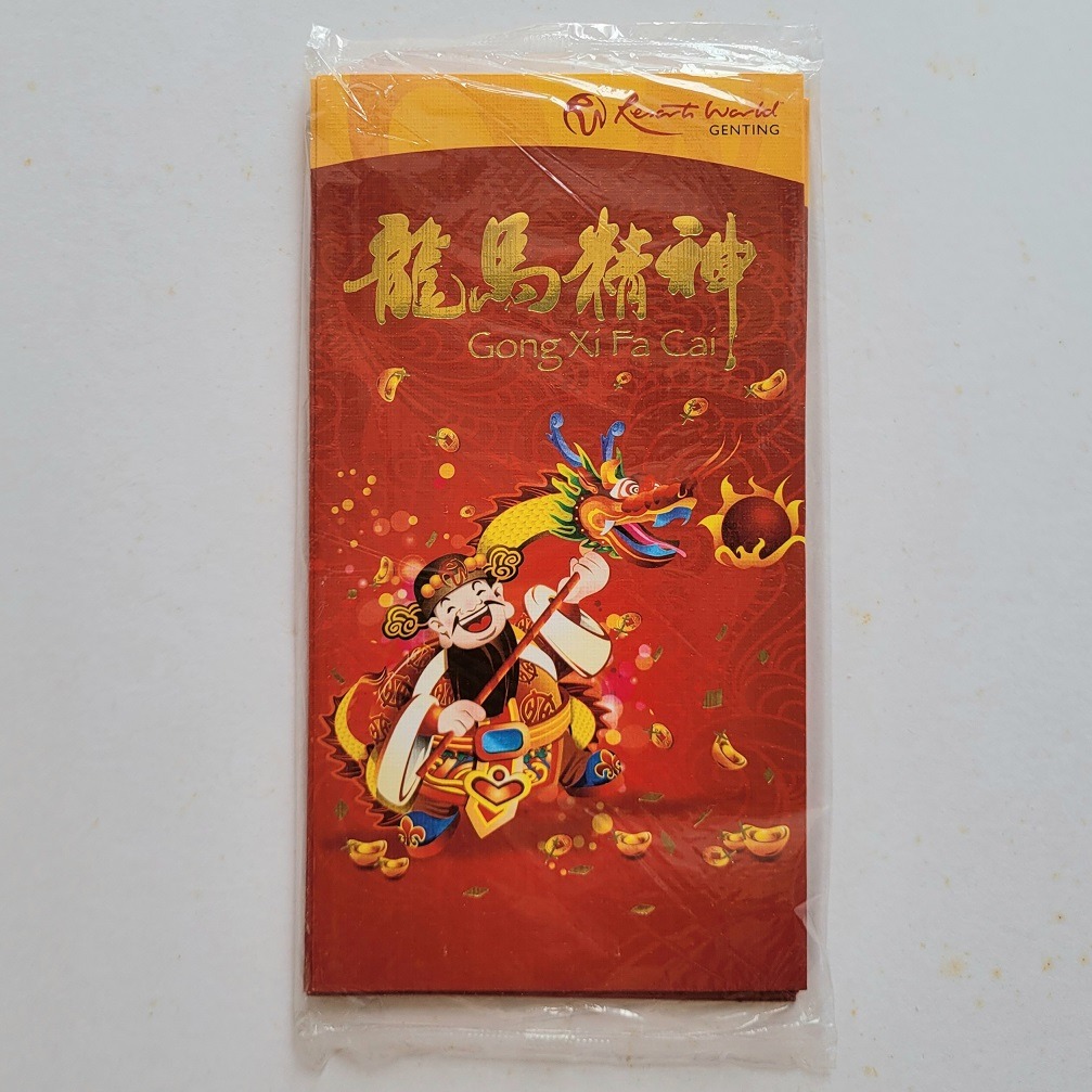 10 pcs Resorts World Genting Ang Pow Red Packet Lot 5, Hobbies & Toys ...