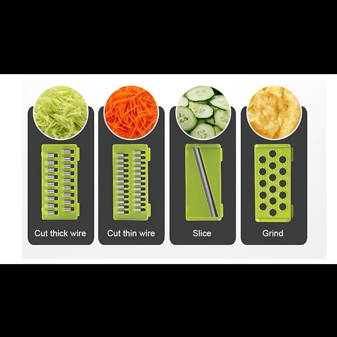 12-in-1 VEGETABLE AND FRUIT CHOPPER KITCHEN HELPER, Furniture & Home ...