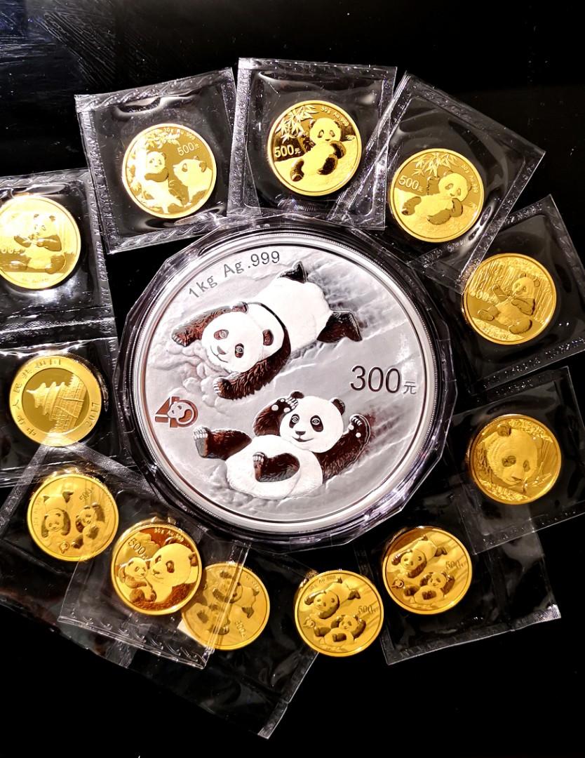 1kg Silver Panda coin 2022, Hobbies & Toys, Memorabilia & Collectibles ...